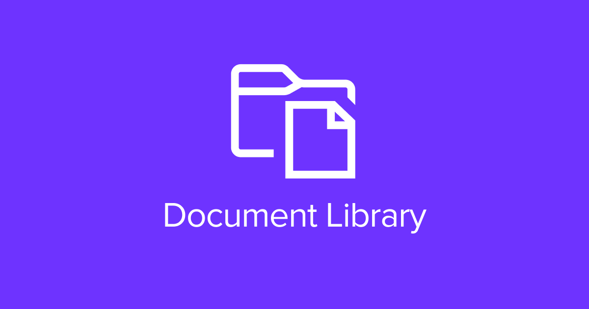 Document Library Web Part | LookBook 365